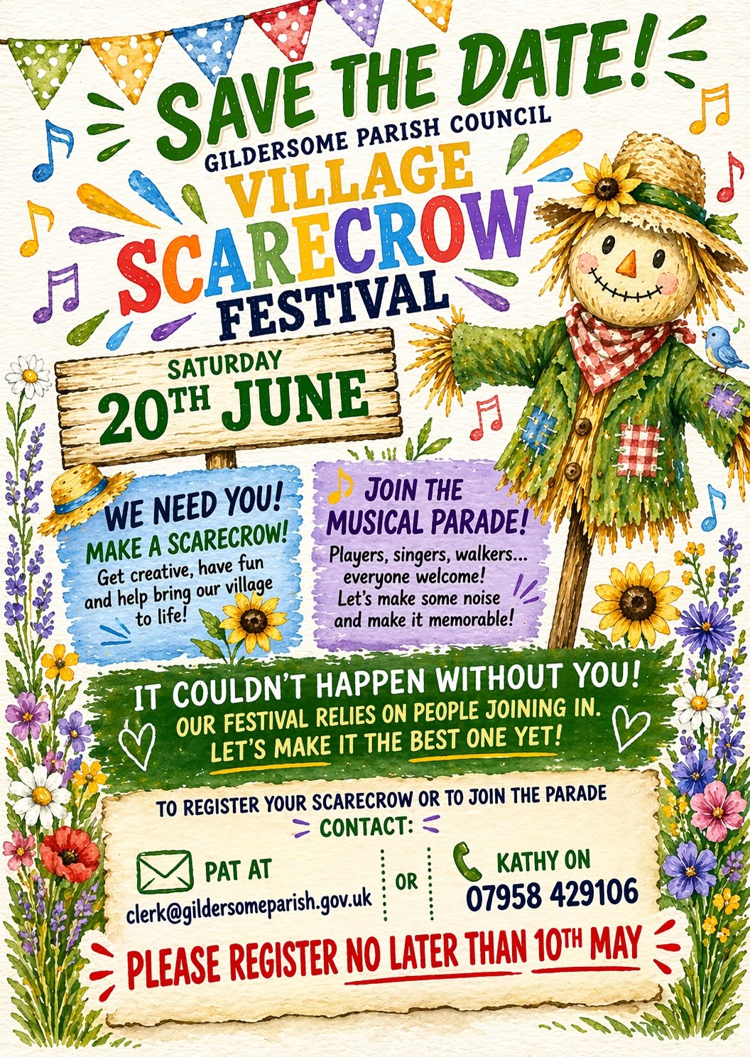 Gildersome Scarecrow Festival | 20 Jun 2026 | Sproggo